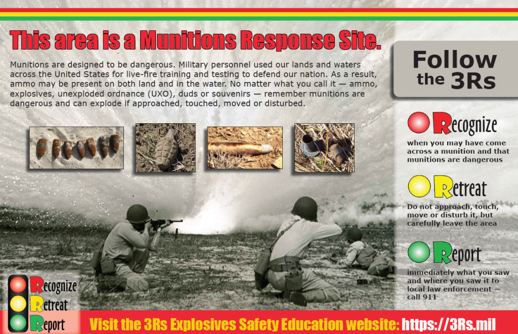 Posters – 3Rs Explosives Safety Education Program